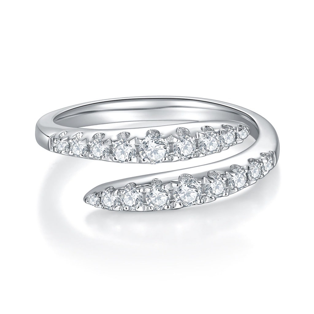 Serpens Double Row Ring
