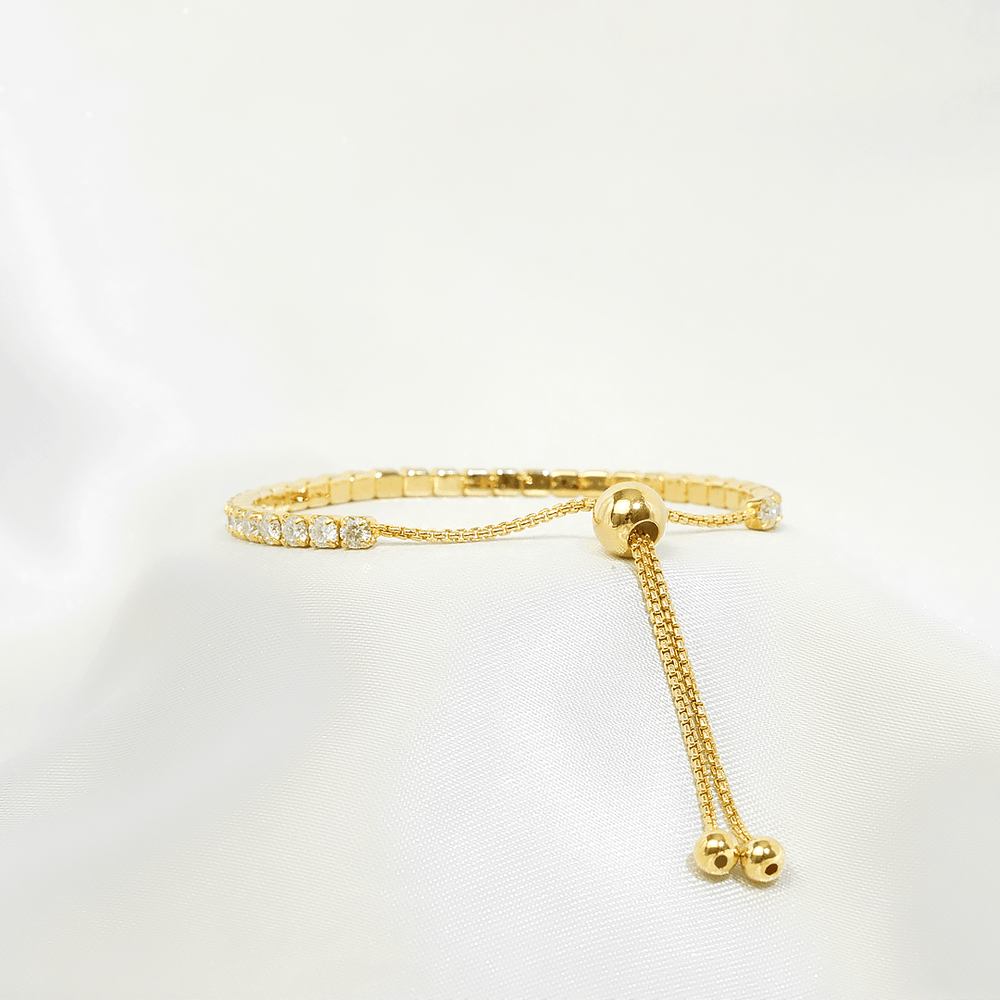 Diana Tennis Bracelet (Adjustable)