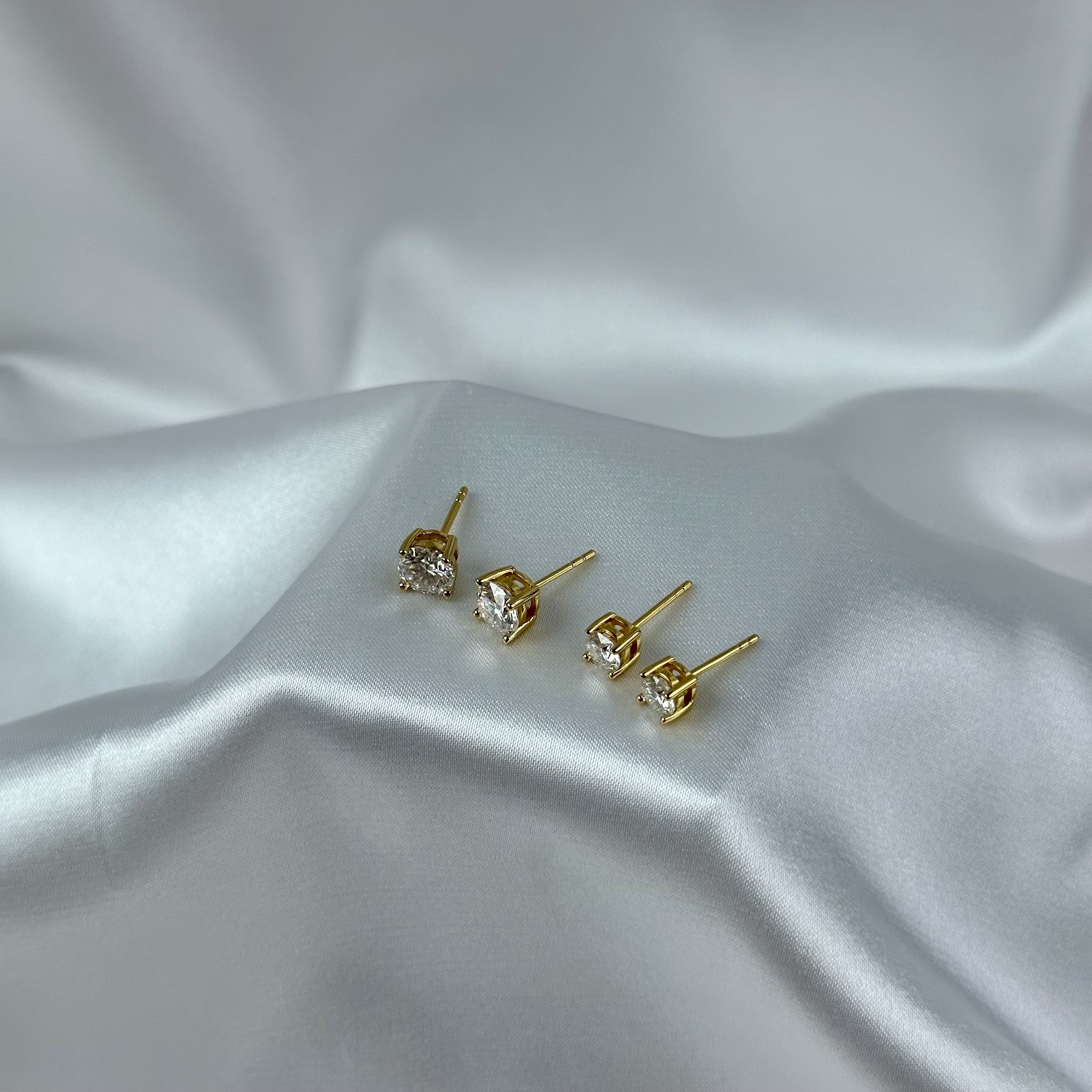 Celeste Classic Stud Earrings – Pristine Paradigm