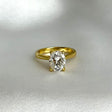 Oval Cut Solitaire Ring