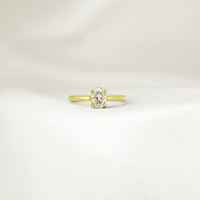 Oval Cut Solitaire Ring