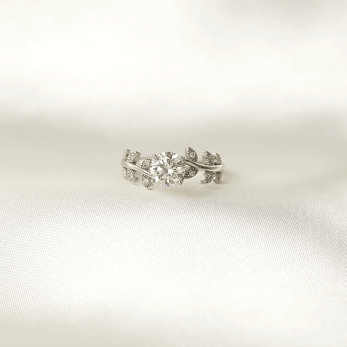 Round Leaf Ring